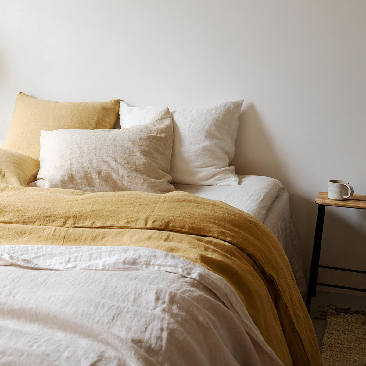 How to style honey linen bedding – By Mölle