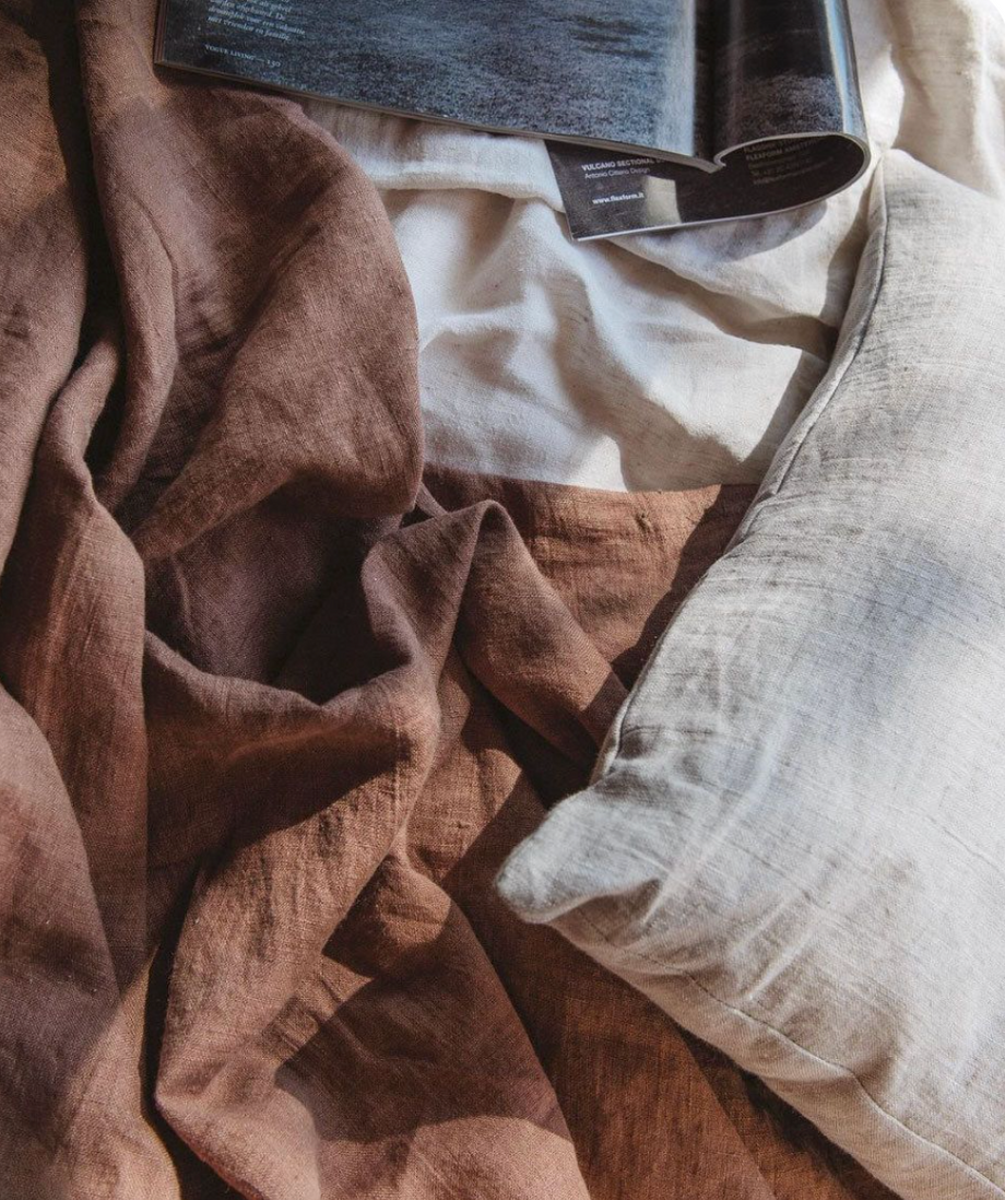 Linen fitted sheets | By Mölle