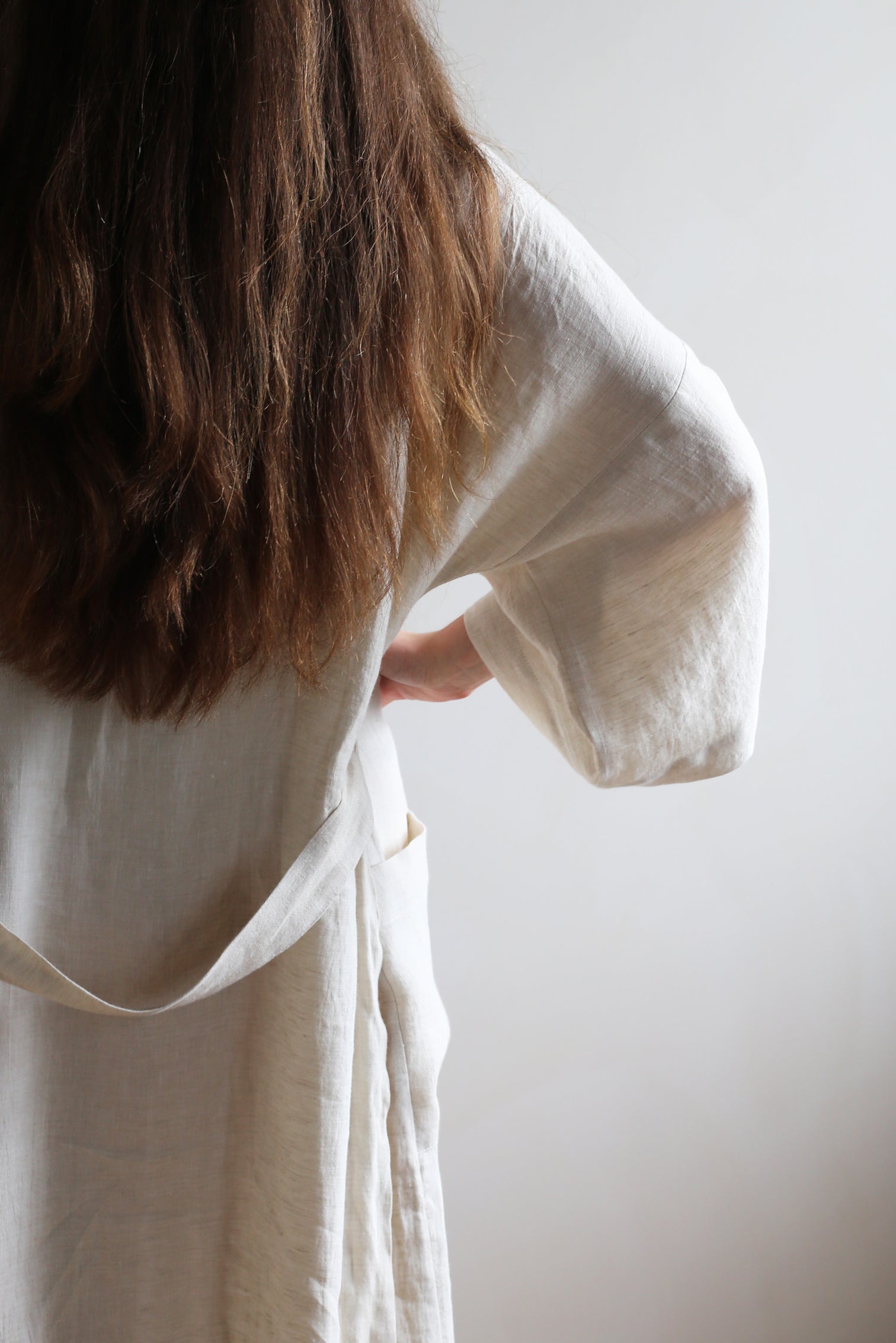 Handmade linen kimono | By Mölle